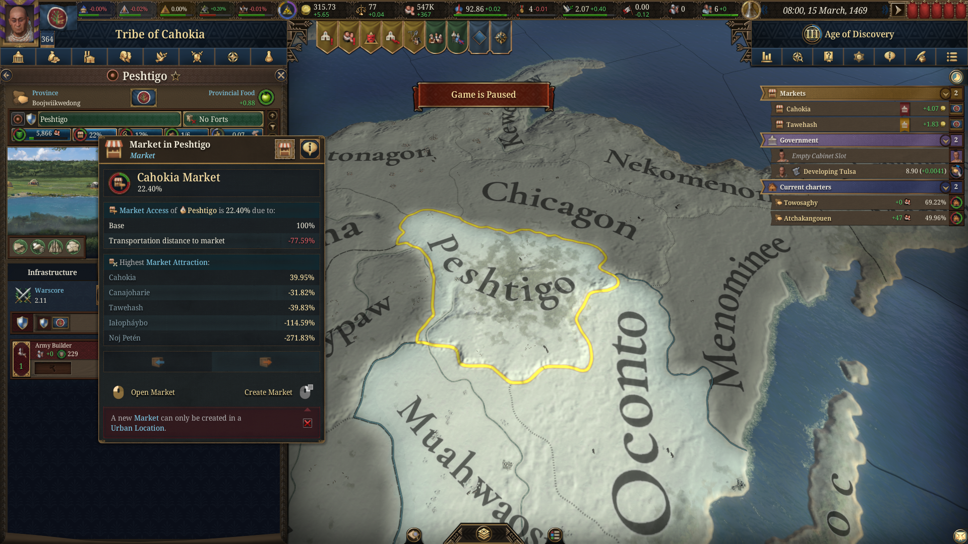 Suggestions after Cahokia run | Paradox Interactive Forums